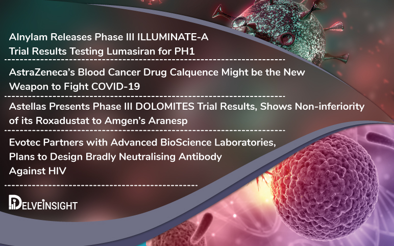 Lumasiran's results; AZ’s Calquence; Astellas's Roxadustat; Evotec's pact