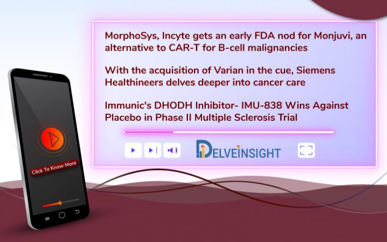 MorphoSys, Incyte's Monjuvi; Immunic's IMU-838; Siemens' Varian deal